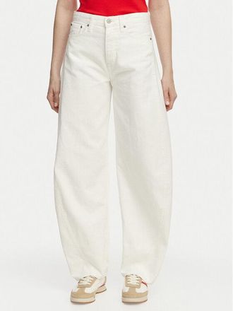Tommy Jeans Jeans DW0DW22662 Wei&szlig; Barrel Fit