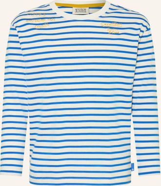 Scotch & Soda Longsleeve blau