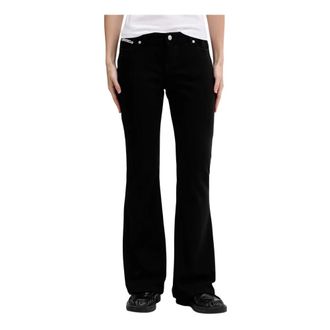 Juicy Couture Stretch Twill Low Rise Flare Jean - - Jeans - Damen - Schwarzk - W30