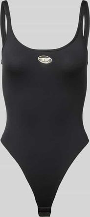 Diesel Badeanzug mit Label-Detail