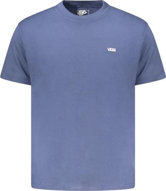 Vans Homme, Tops, Bleu, Taille: XL T-shirt &agrave; manches courtes et col rond