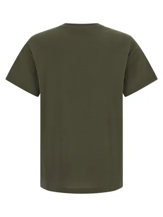 Fendi Stencil-Print Cotton T-Shirt - Green