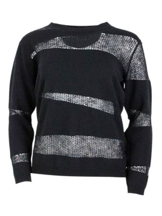 Fabiana Filippi Pull Col Rond - Noir