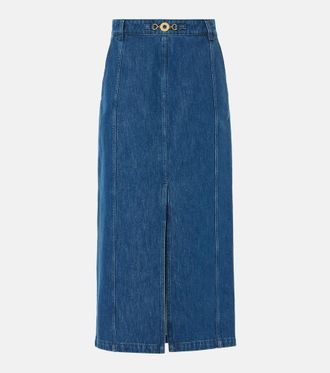 Patou Jupe longue en jean