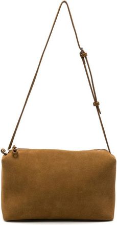 Low Classic Suede Shoulder Bag