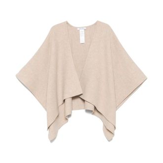 Max Mara Serra Cape - - Jackets - Damen - Beige - ONE SIZE