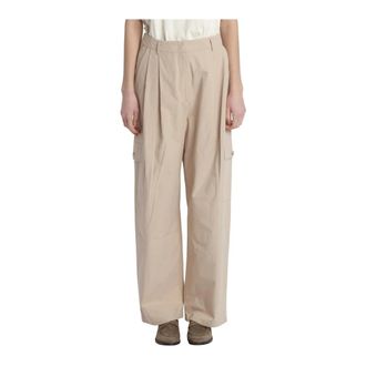 Attic and Barn Cargo Hose aus 100% Baumwolle - - Trousers - Damen - Beige - 2XS