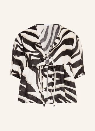 Mrs & Hugs Mrs & Hugs Leinenbluse weiss