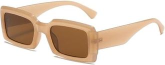 Generic Photos De Rue For Femmes, Lunettes De Soleil Tendance &Agrave; Monture Petite For Hommes, Sports De Conduite En Ext&eacute;rieur(Brown)