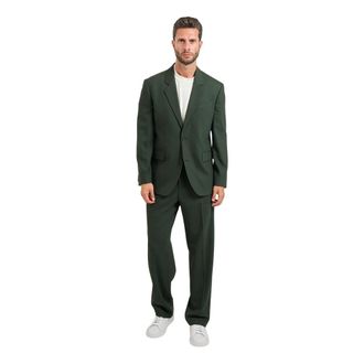 HUGO BOSS Homme, Costumes, Vert, Taille: L Ensemble vert en sergé élastique
