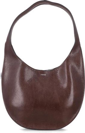 Coperni Hobo Bags - Medium Swipe Leather Bag - Gr. unisize - in Grau - f&uuml;r Damen