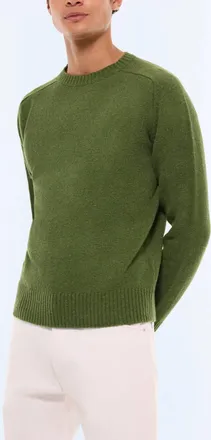 Fursac Pull &agrave; col rond en laine certifi&eacute;e - Taille XL - Homme