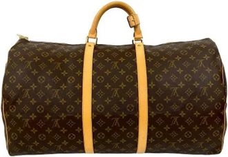 Louis Vuitton unisex, Pre-owned, Brun, Taille: ONE Size Sac de voyage en tissu Pre-owned