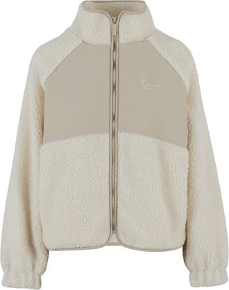 Karl Kani Chest Signature Teddy Block Trackjacket Offwhite/Sand, XL