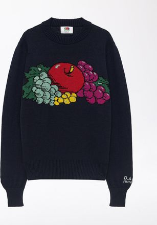 D.A.T.E. sweater fruit blue