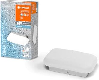 Ledvance Smart LED Badezimmerlampe weiß, 1200LM, 3000-6500K, 280mm x 160mm, IP44, Orbis Aqua Wandleuchte, Badezimmerleuchte mit Wifi Technologie, dimmbar, steu