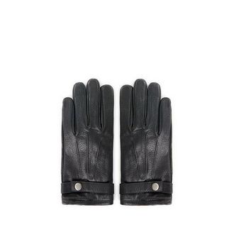 Saison 1865 Lederhandschuhe - Schwarz