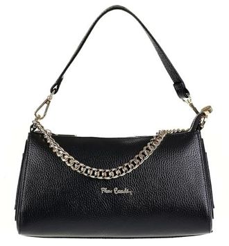 Pierre Cardin Sac femme, en cuir v&eacute;ritable, petit, magasiner, &agrave; bandouli&egrave;re, polyvalent, &eacute;l&eacute;gant, sac pour femme, sac &agrave; bandouli&egrave;re, multifonctionnel, sacs &agrave; bandou