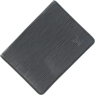 Louis Vuitton Porte-cartes doccasion - Homme - Pre-owned - Noir - Taille: ONE Size