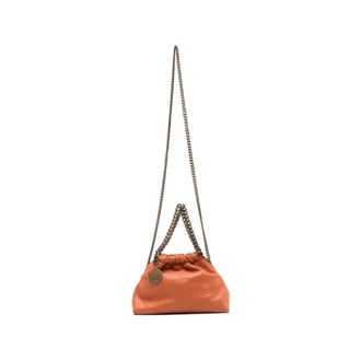 Stella McCartney Falabella Mini Drawstring Bag - - Bags - Damen - Orange - ONE SIZE