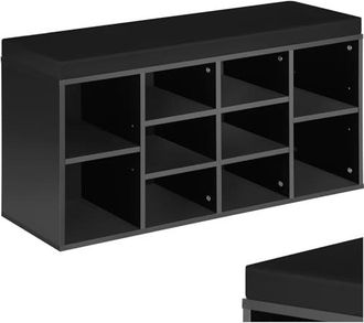 TecTake TecTake Meuble Chaussures Meuble de Rangement Moderne Meuble dentr&eacute;e pour Max. 10 Paires 103,5x48x30 cm, Rangement Chaussures Gain de Place id&eacute;al Entr