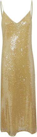 Ralph Lauren Femme, Robes, Jaune, Taille: 34 FR Woven Slip Dress