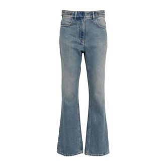 Givenchy Bootcut Jeans mit Kettendetails - - Jeans - Damen - Blau - W29
