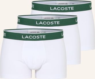 Lacoste 3er-Pack Boxershorts weiss