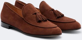 Gianvito Rossi Mocassins en daim &agrave; glands