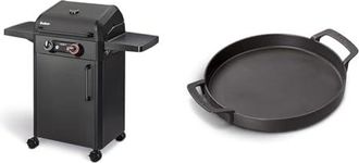 Enders Elektrogrill eFLOW PRO 2 TURBO aus der SHADOW-Serie & SWITCH GRID Pfanne