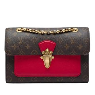 Louis Vuitton Sac bandouli&egrave;re Victoire Pre-owned - Femme - Pre-owned - Brun - Taille: ONE Size
