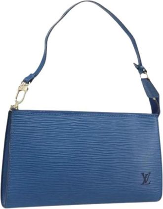 Louis Vuitton Pochette daccessoires Pre-owned - Femme - Pre-owned - Bleu - Taille: ONE Size