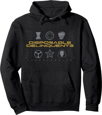 MARVEL Studios Thunderbolts Disposable Delinquents Icons Pullover Hoodie