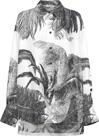 The Attico Femme, Blouses et Chemises, Multicolore, Taille: 32 FR Chemise en soie imprim&eacute;e