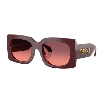 Versace Femme, Accessoires, Violet, Taille: 54 MM Square Lunettes de soleil