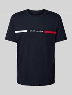Tommy Hilfiger Regular Fit T-Shirt mit Label-Stitching