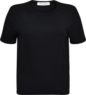Sofie Schnoor Adelina Langarm-T-Shirt - - Tops - Damen - Schwarzk - XS