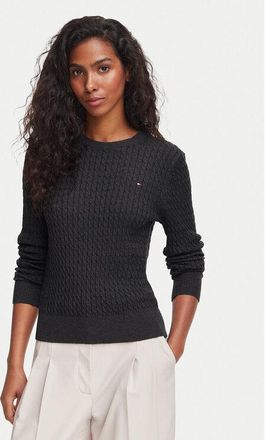 Tommy Hilfiger Pullover WW0WW44993 Dunkelgrau Regular Fit