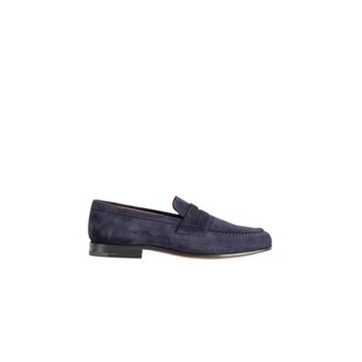 Churchs Blaue Wildleder Mokassin mit Ledersohle - - Shoes - Herren - Blau - 44 EU