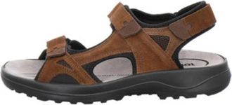 Jomos Herren Freizeit Sandalen in Unifarben - - Shoes - Herren - Braun - 48 EU
