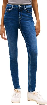 Tommy Jeans Damen Nora MR SKNY EI1256 DW0DW22455 Skinny, Denim (Denim Dark), 28W / 32L, Denim (Denim Dark), 28 W/32 L