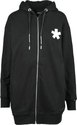 Comme Des Gar&ccedil;ons Femme, Sweatshirts et sweats &agrave; capuche, Noir, Taille: 38 FR Zip-throughs