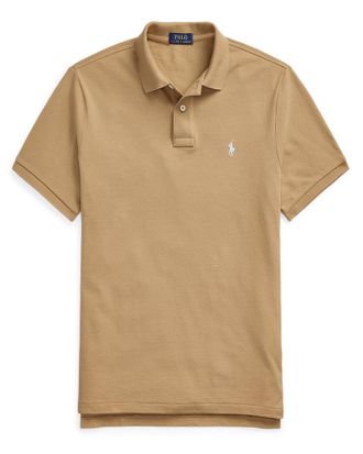 Ralph Lauren Piqu&eacute;-Poloshirt aus Baumwolle mit Logo-Stickerei, Slim Fit in