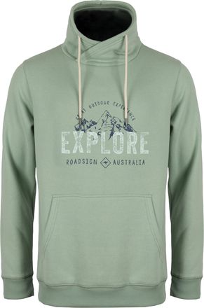 Roadsign Herren Sweatshirt l&auml;ssiges Tube f&uuml;r gem&uuml;tliche Stunden in der kalten Jahreszeit gr&uuml;n, 2XL