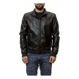 Censured Homme, Vestes, Noir, Taille: L Park Leather Jacket