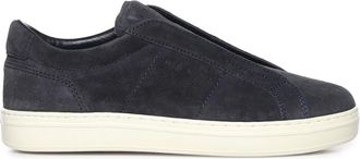 Hogan Homme, Chaussures, Bleu, Taille: 42 1/2 EU H-Tv Slip-On Baskets