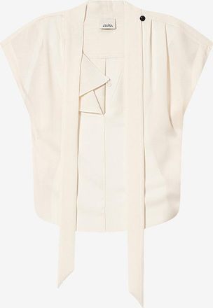 Isabel Marant Top Selene - Femme - &Eacute;cru - Taille34 - Isabel Marant