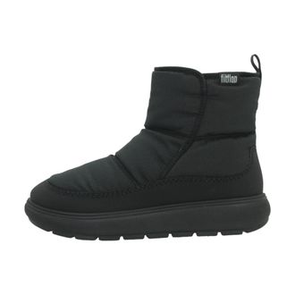 FitFlop IQ-Comff Wasserabweisende Nylon-Stiefel - - Shoes - Damen - Schwarzk - 38 EU