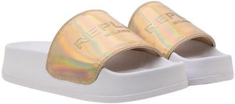 Replay Damen Badeschuhe Plateau, Schwarz (Black 003), 39