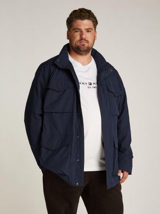 Tommy Hilfiger Big & Tall Allwetterjacke BT-LW PACKABLE FIELD JACKET-B in Gro&szlig;en Gr&ouml;&szlig;en, Logostickerei